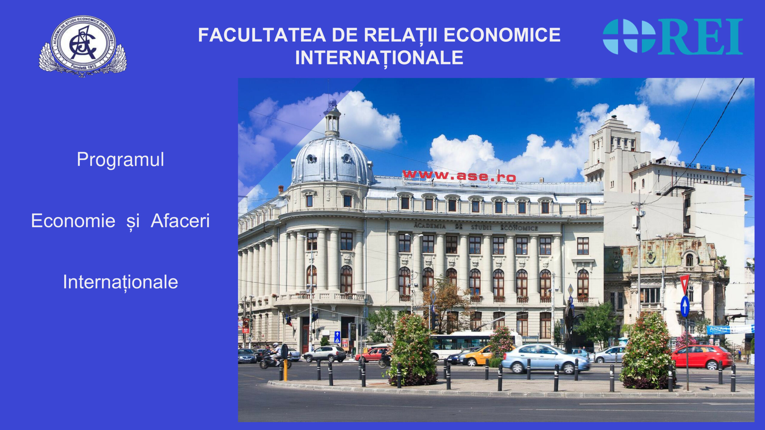 Economie și Afaceri Internaționale – Facultatea de Relații Economice ...